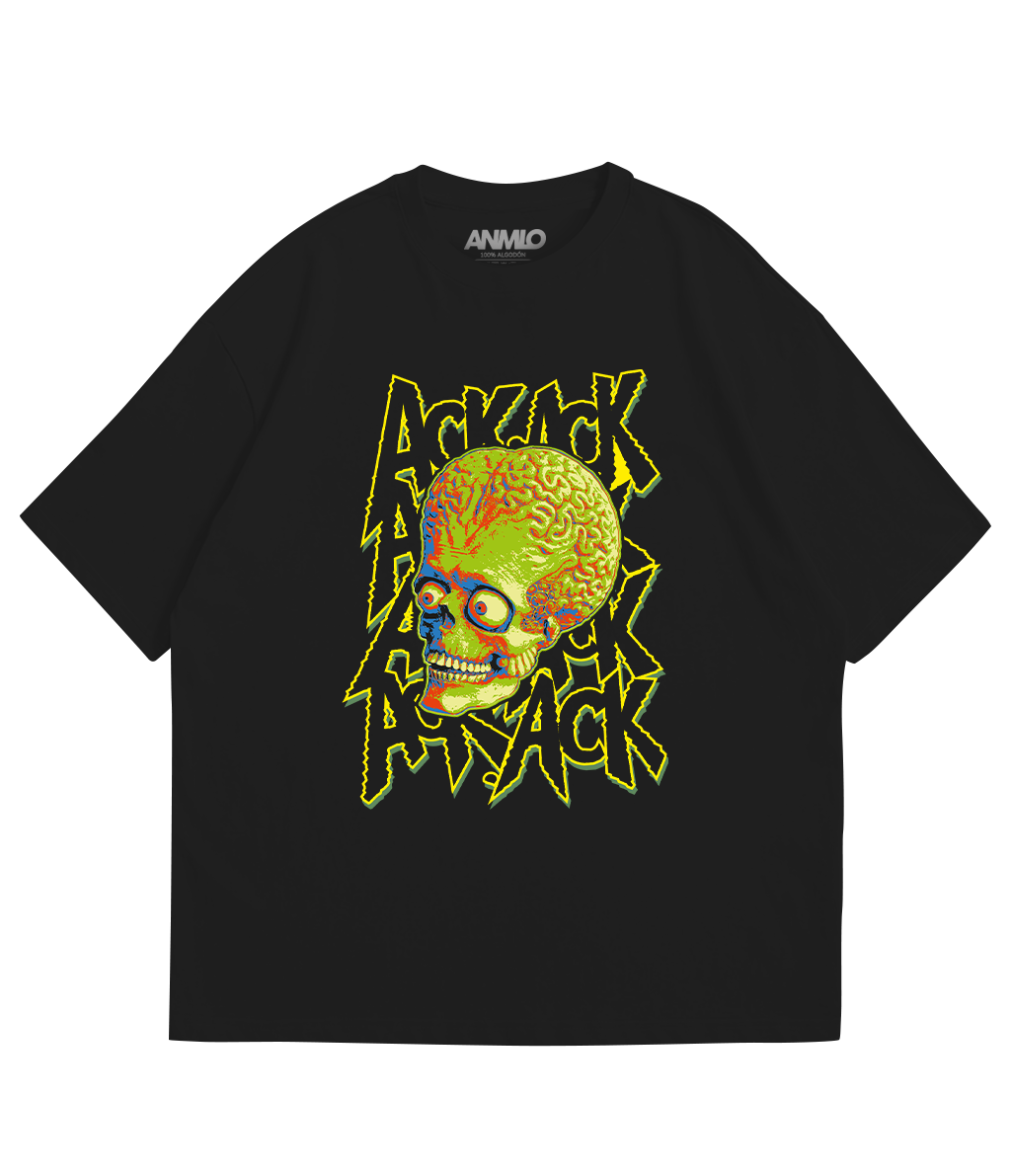 Polera oversize - Ack ack ack ack | Anómalo