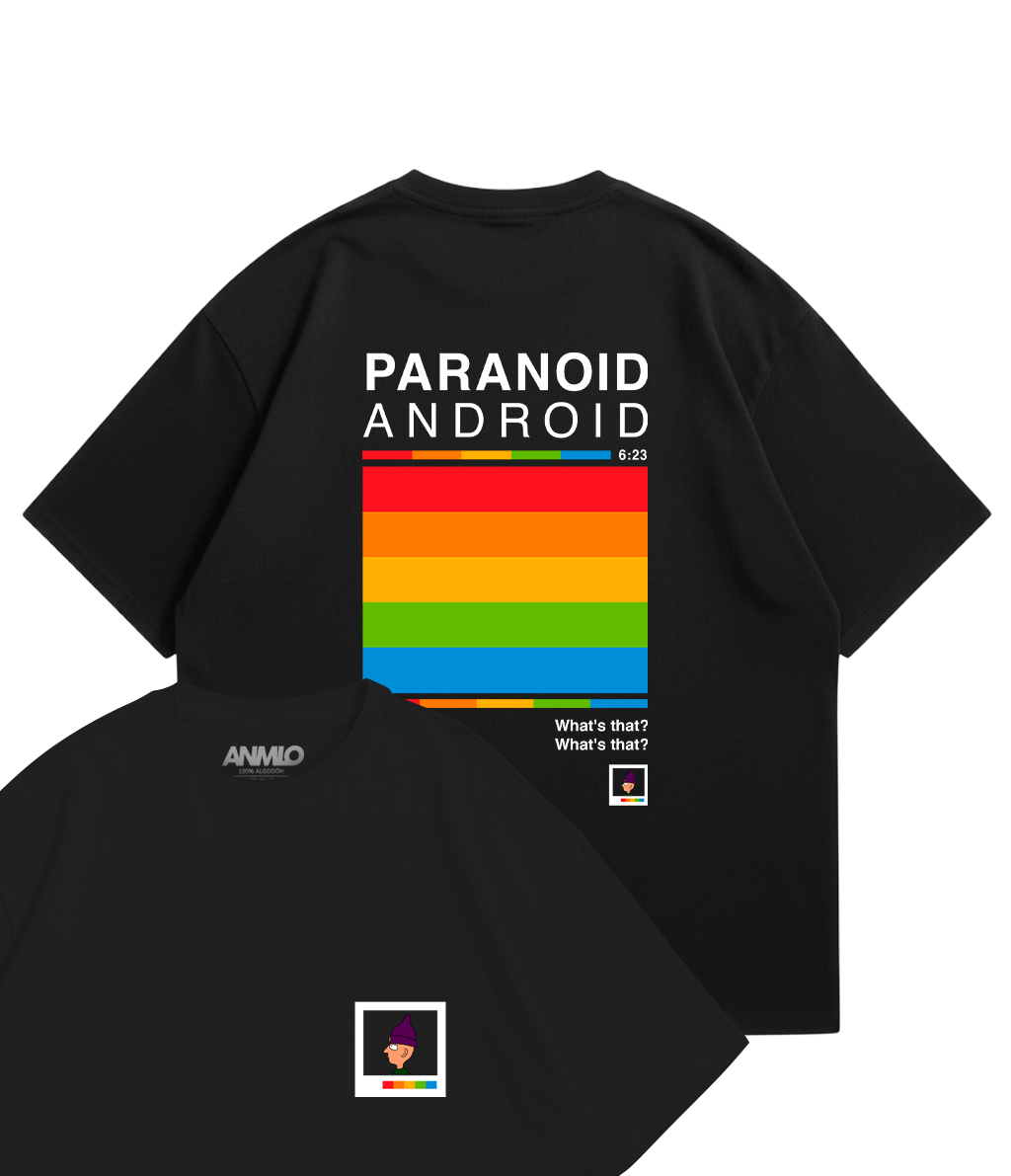 Polera oversize - Paranoid Android II | Anómalo